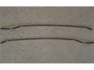 80-86 Door Edge Guard Set - Black - Charp Industries