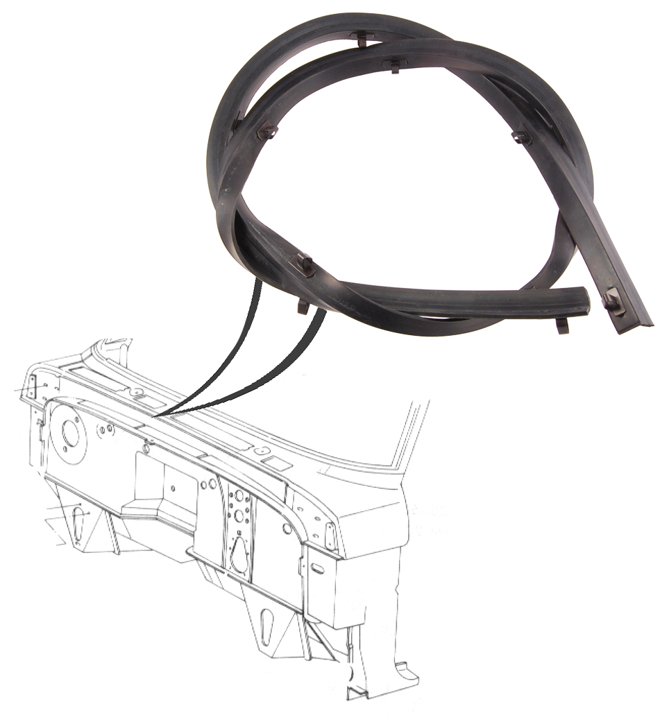 67-79 Seal - Cowl Lacing - Charp Industries